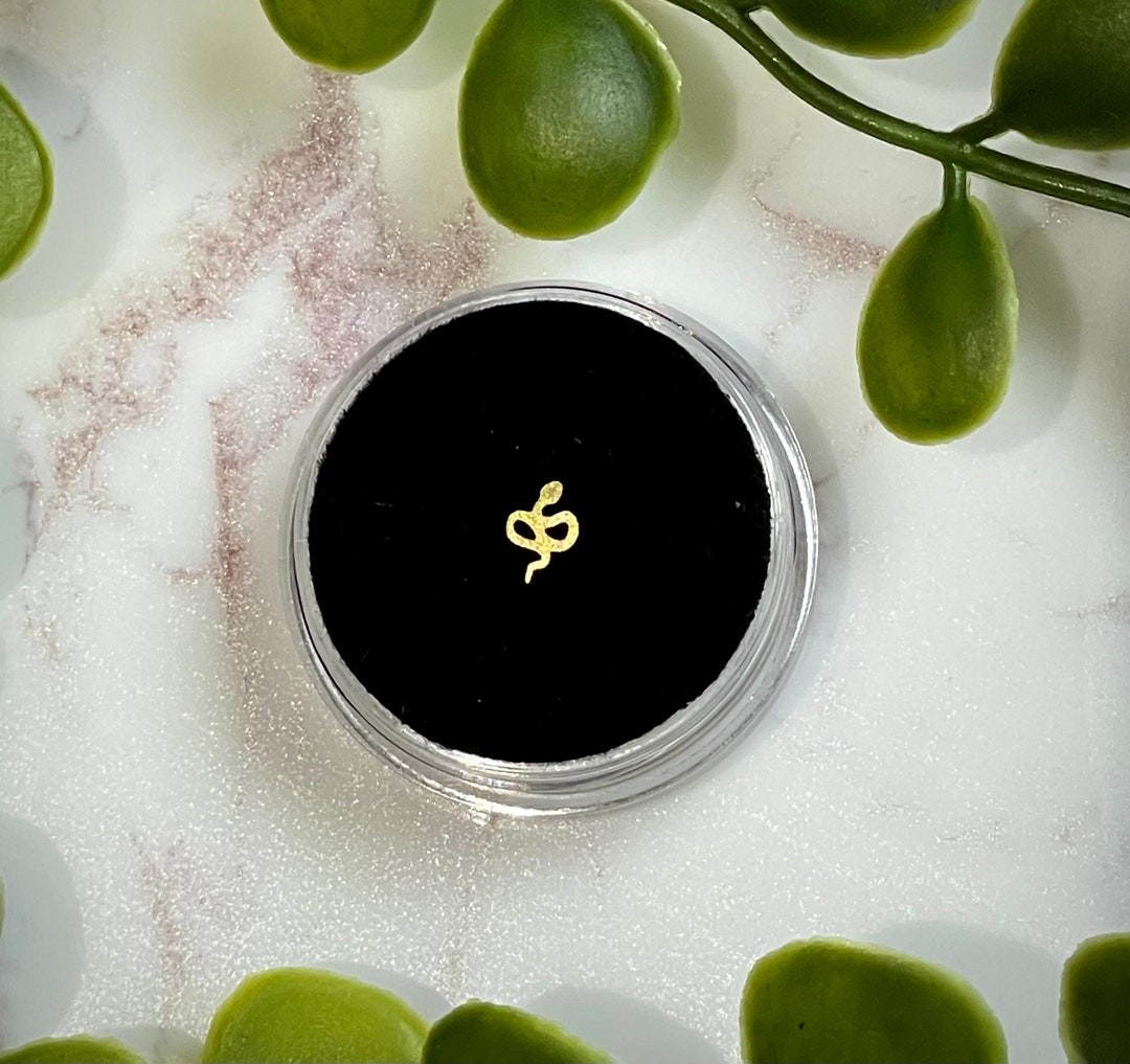 Gold Snake Tooth Gem - Etsy