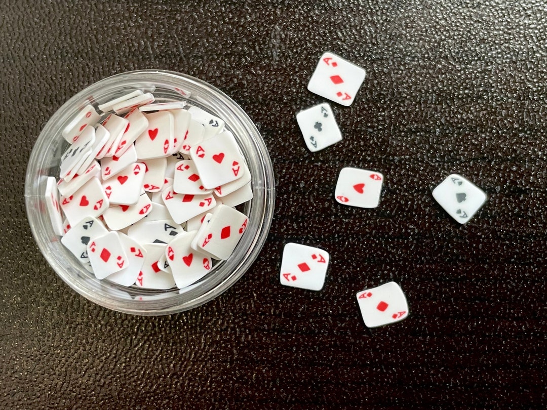Ace of Spades Nail Art - Etsy