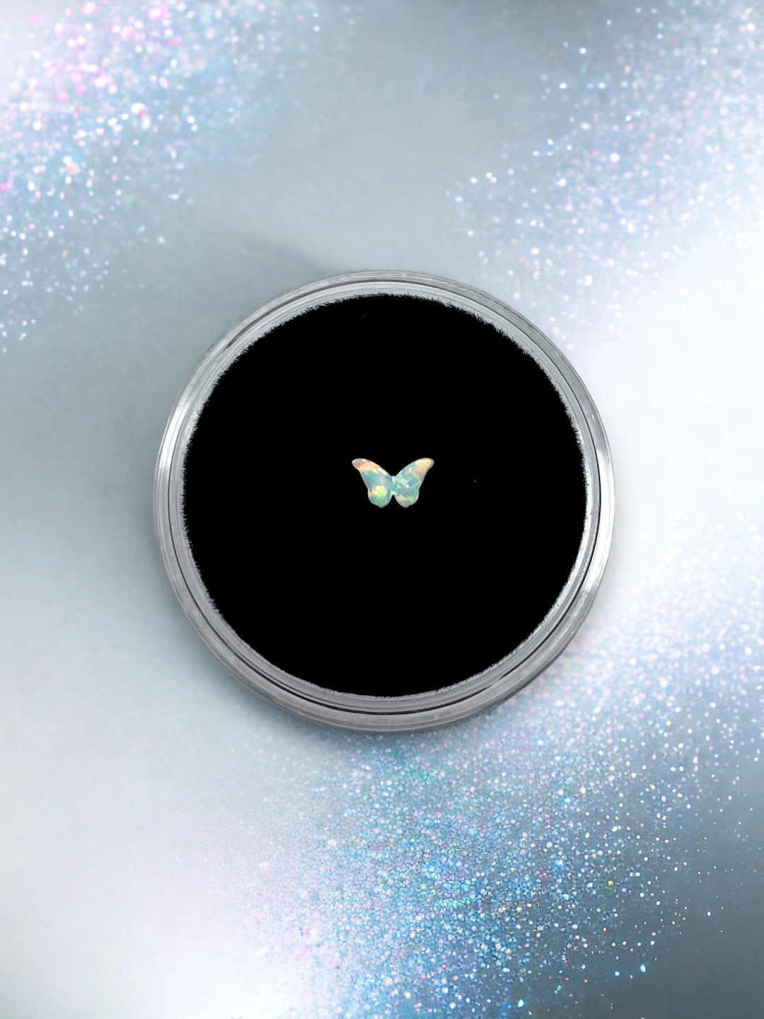 Ivory Opal Butterfly Tooth Gem - Etsy