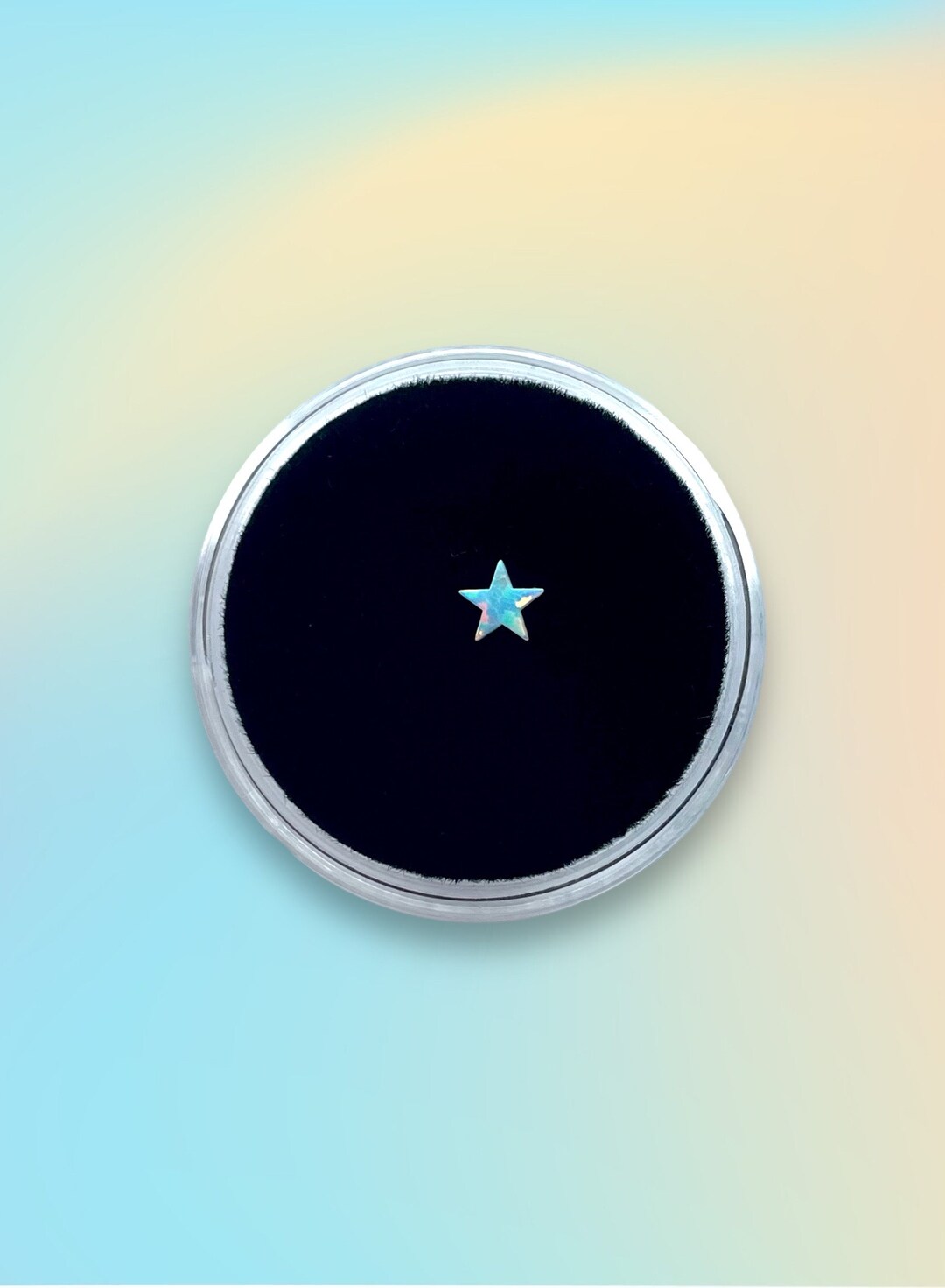 Baby Blue Opal Star Tooth Gem - Etsy