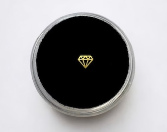 18k Diamond Bezel Gold Tooth Gem Vs Diamond Tooth Gem Tooth Charm Teeth ...