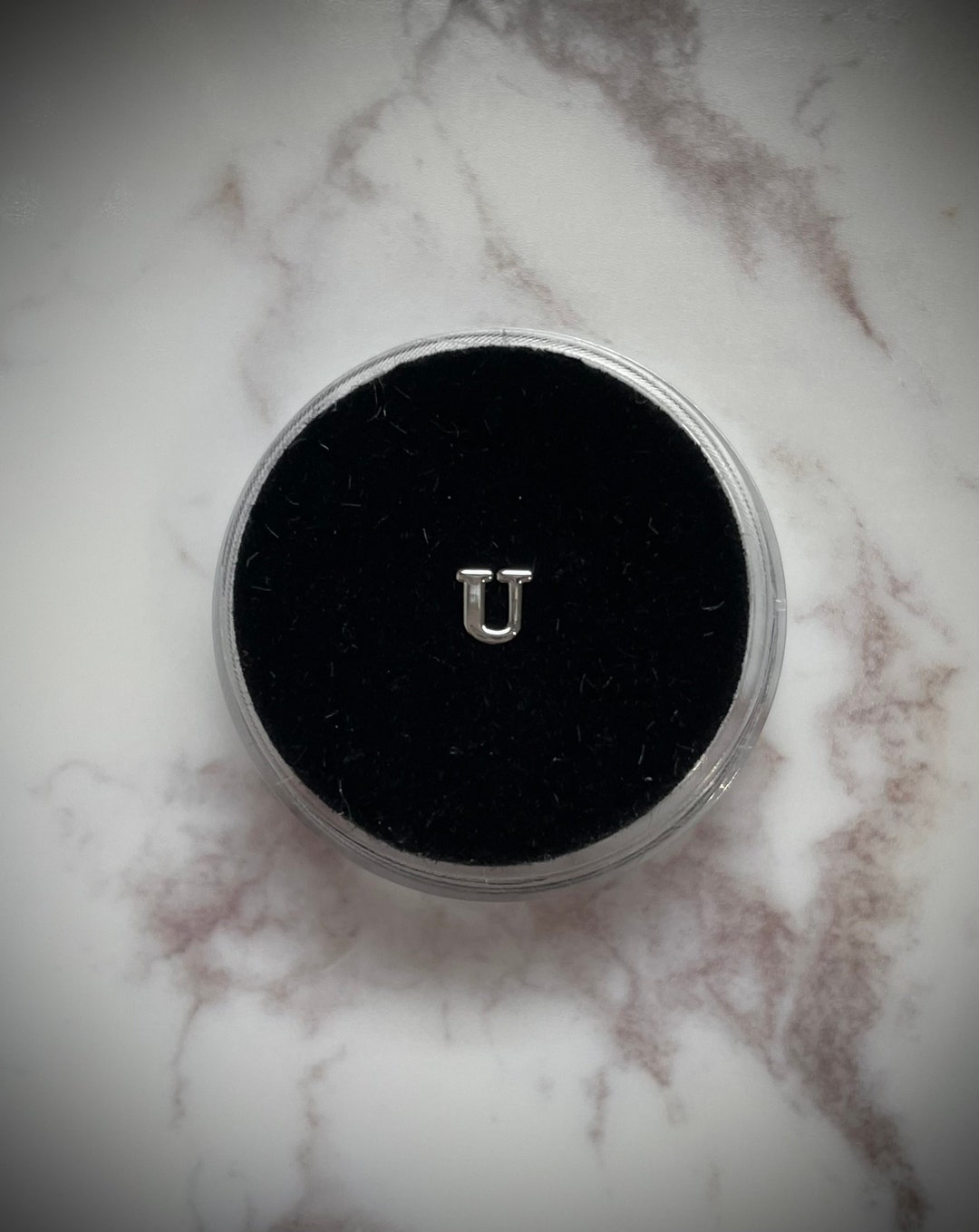 Silver “U” Tooth Gem - Etsy