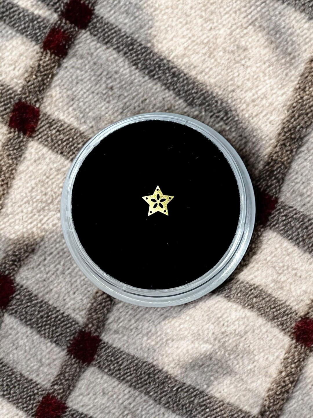 Gold Pattern Star Tooth Gem - Etsy