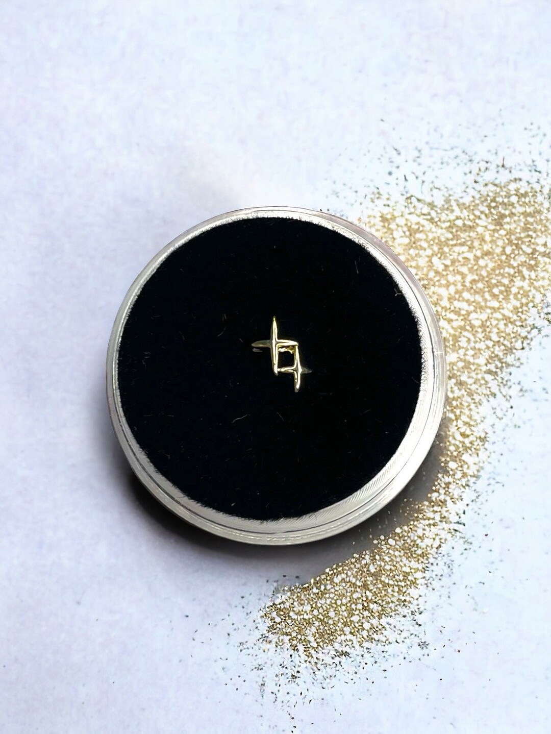 Gold Double Sparkle Tooth Gem - Etsy