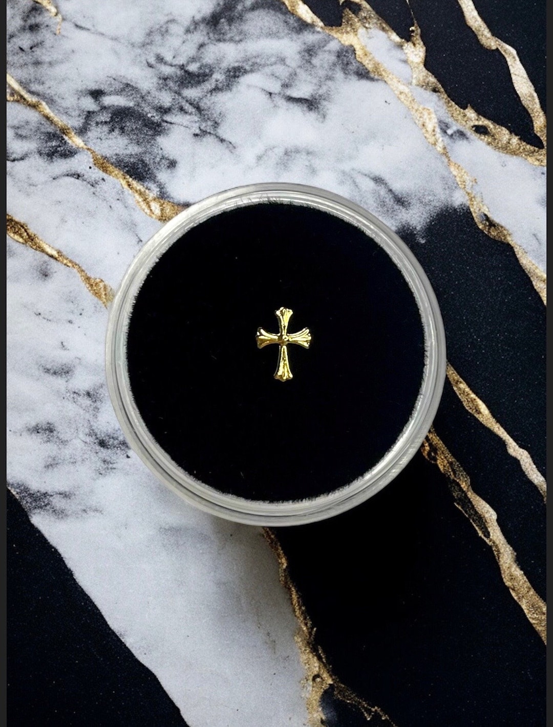 Gold Cross Tooth Gem - Etsy