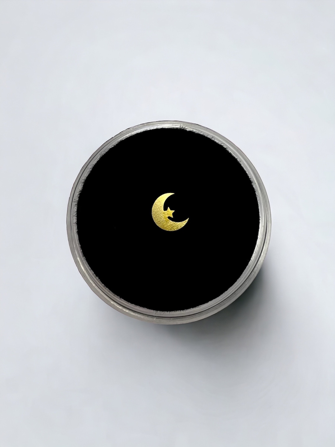 Gold Moon With Star Tooth Gem Charm - Etsy