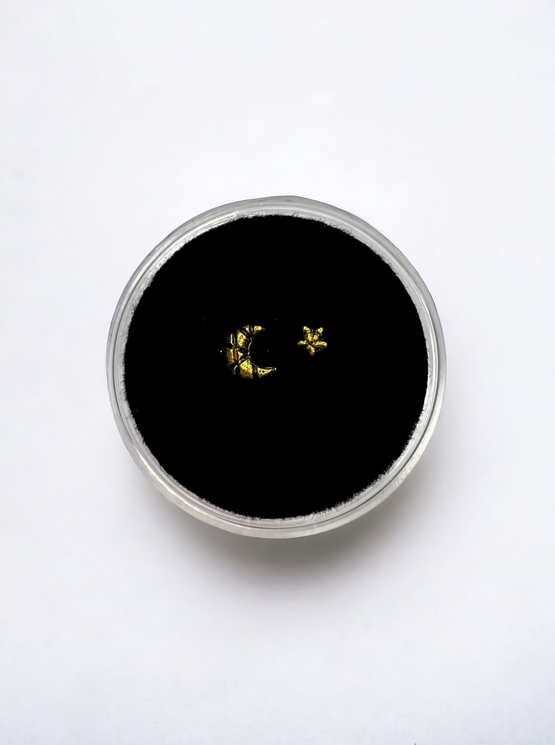 Ancient Bronze Moon & Star Tooth Gems - Etsy