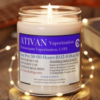 Open Heart and Palpitations Scented Soy Candle, 9oz Funny Candle Gift ...