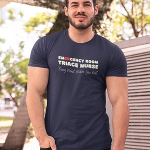 Emergency Room Triage Nurse, Funny ER Nursing T-shirt Unisex Short ...