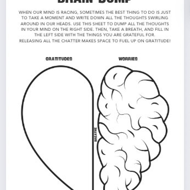 Adhd Digital Brain Dump - Etsy