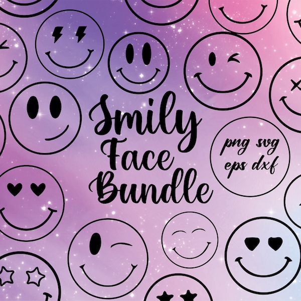 Smiley Face Card - Etsy