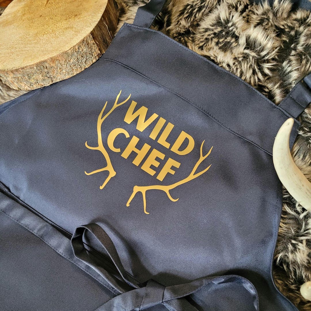 Wild Chef Apron: Deer Hunting Gift for Grill Master - Etsy