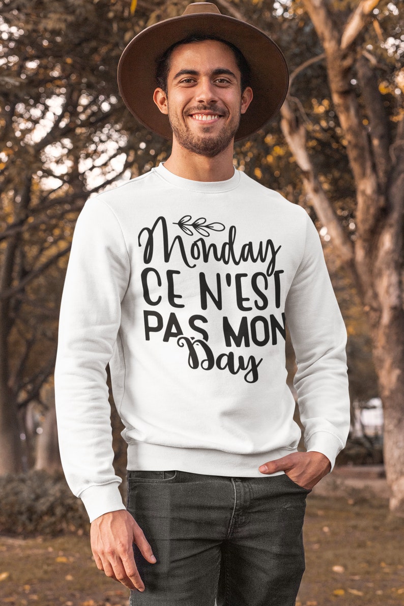 French Weekdays Svg Bundle, Days of the Week Svg Files, French Saying ...