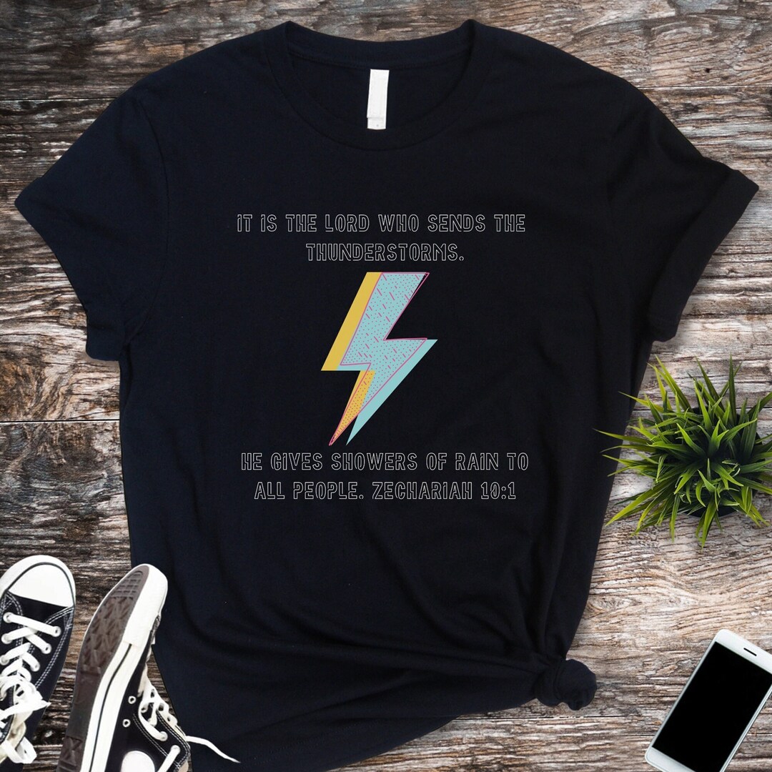 Adult Baptism Gift Christian Merch Lightning Bolt Bible Verse - Etsy