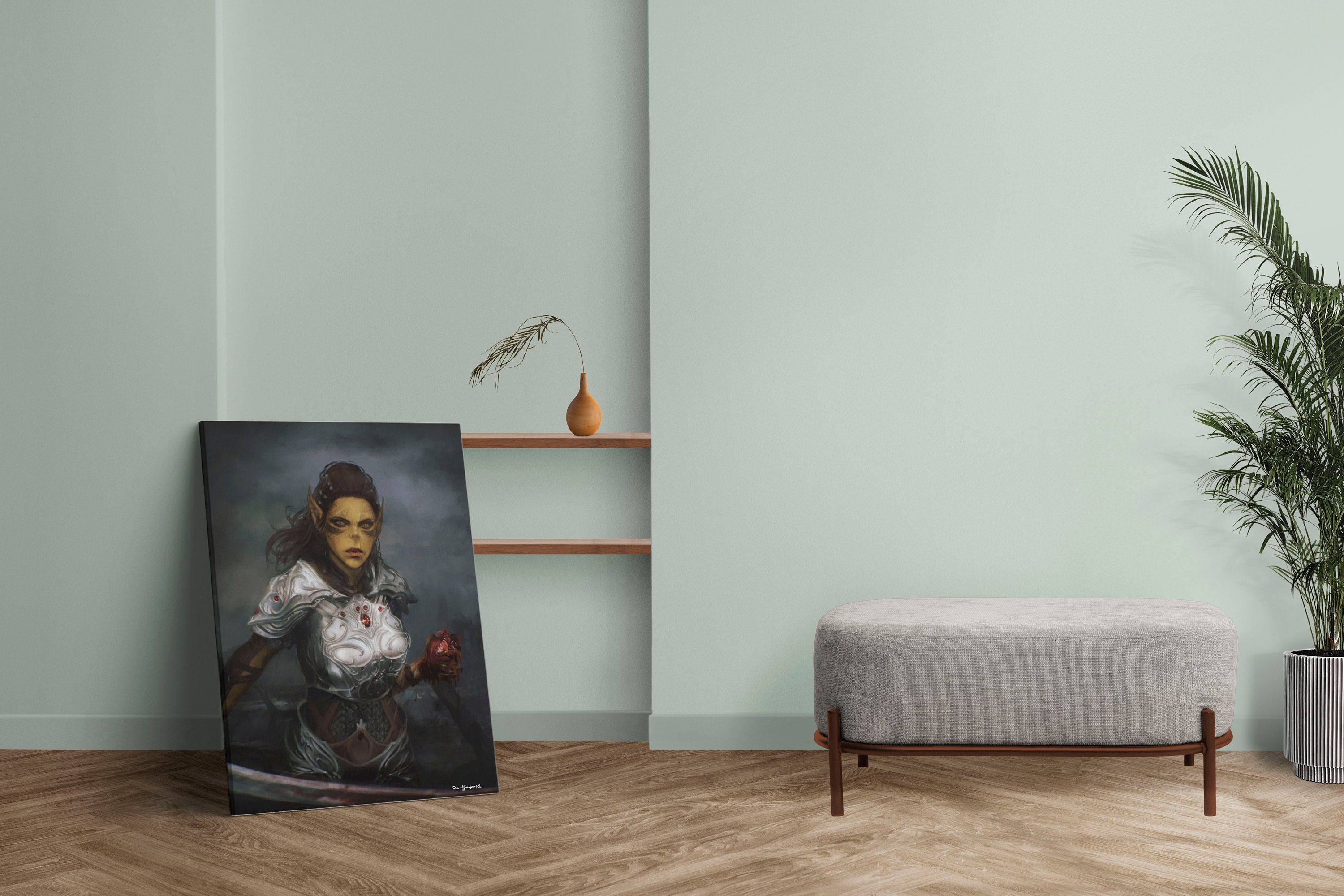 Lae'zel Art, Baldur's Gate 3 Canvas, Lae'zel Wall Decor, Lae'zel Poster ...