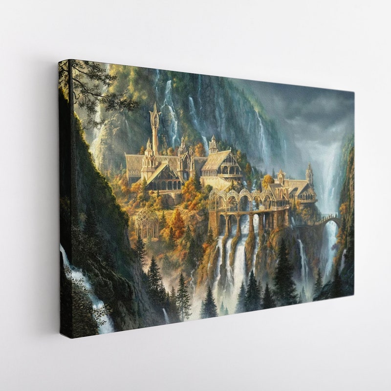 Rivendell Art Watercolor - Etsy