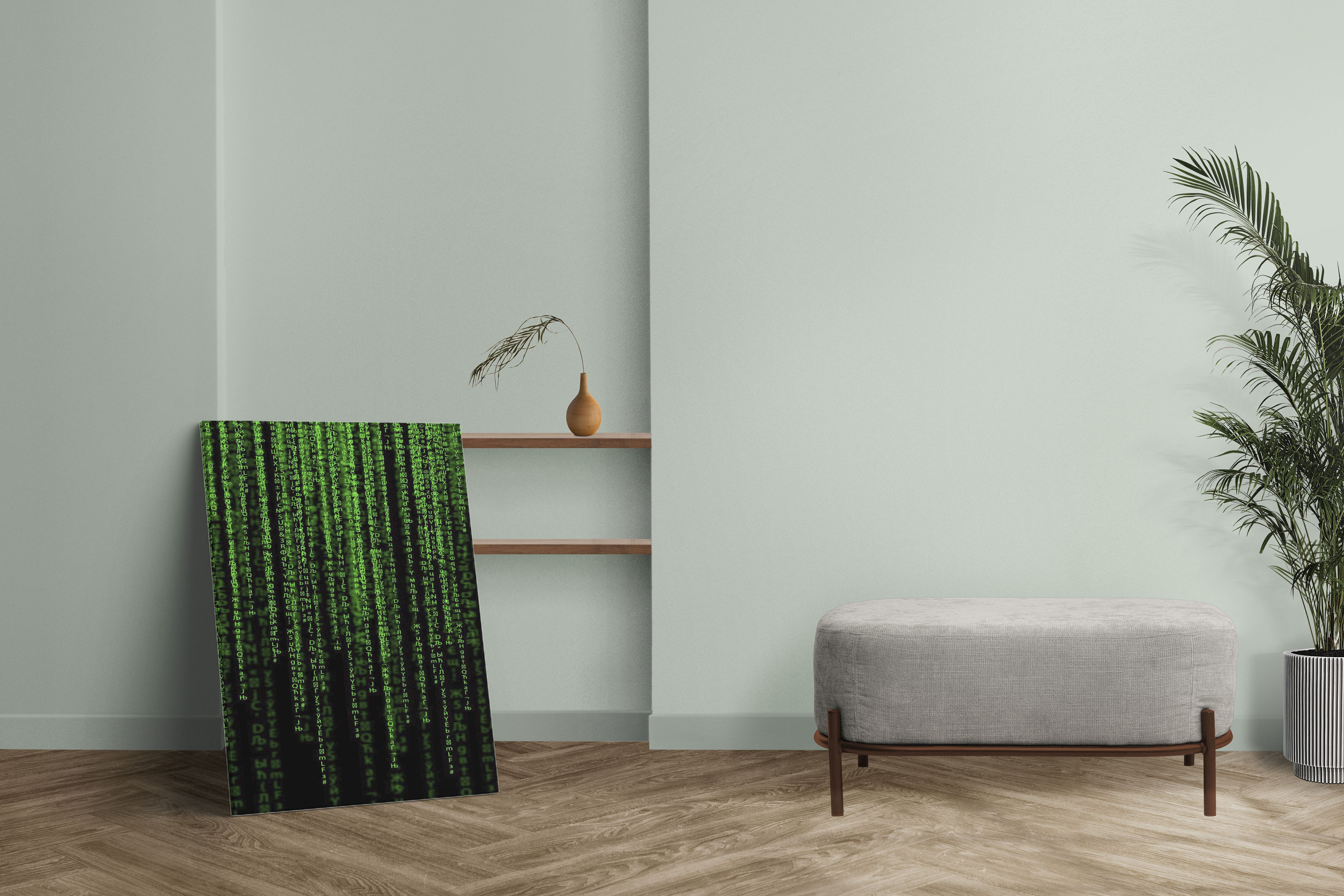 Matrix Canvas Matrix Wall Art-matrix-home Decor Technology-canvas ...