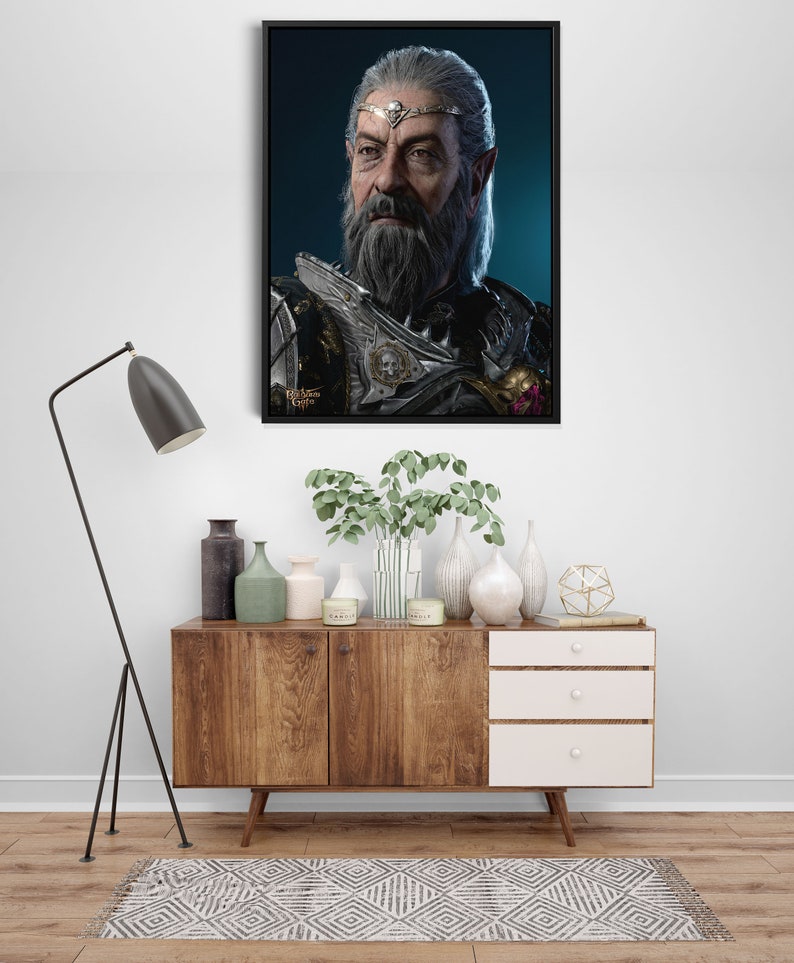 General Ketheric Thorm Artbaldur's Gate 3 Canvasgeneral - Etsy UK