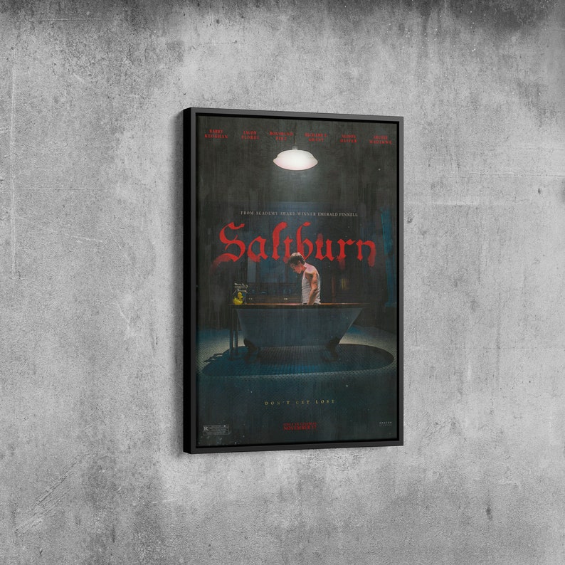 Saltburn Bath Movie Poster, Premium Quality Poster Print, Movie Wall ...