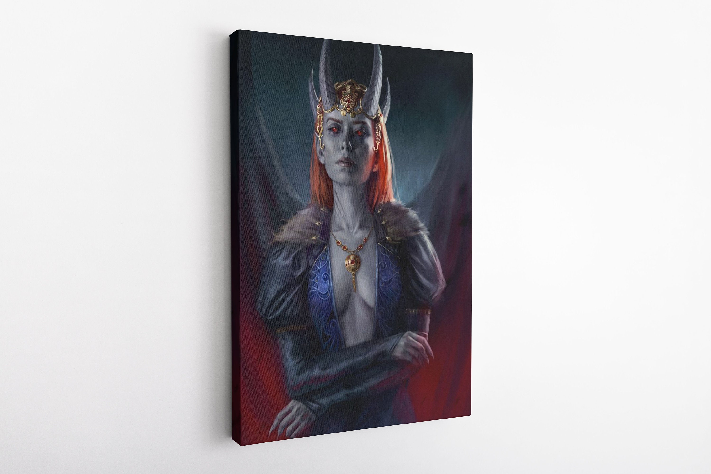 Mizora Art, Baldur's Gate 3 Canvas, Mizora Wall Decor, Mizora Poster ...