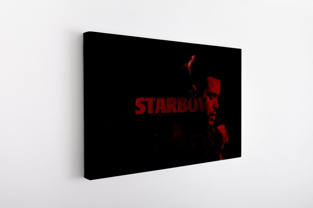 The Weeknd Canvas, Album Cover Poster, Music Print, the Weeknd Music ...