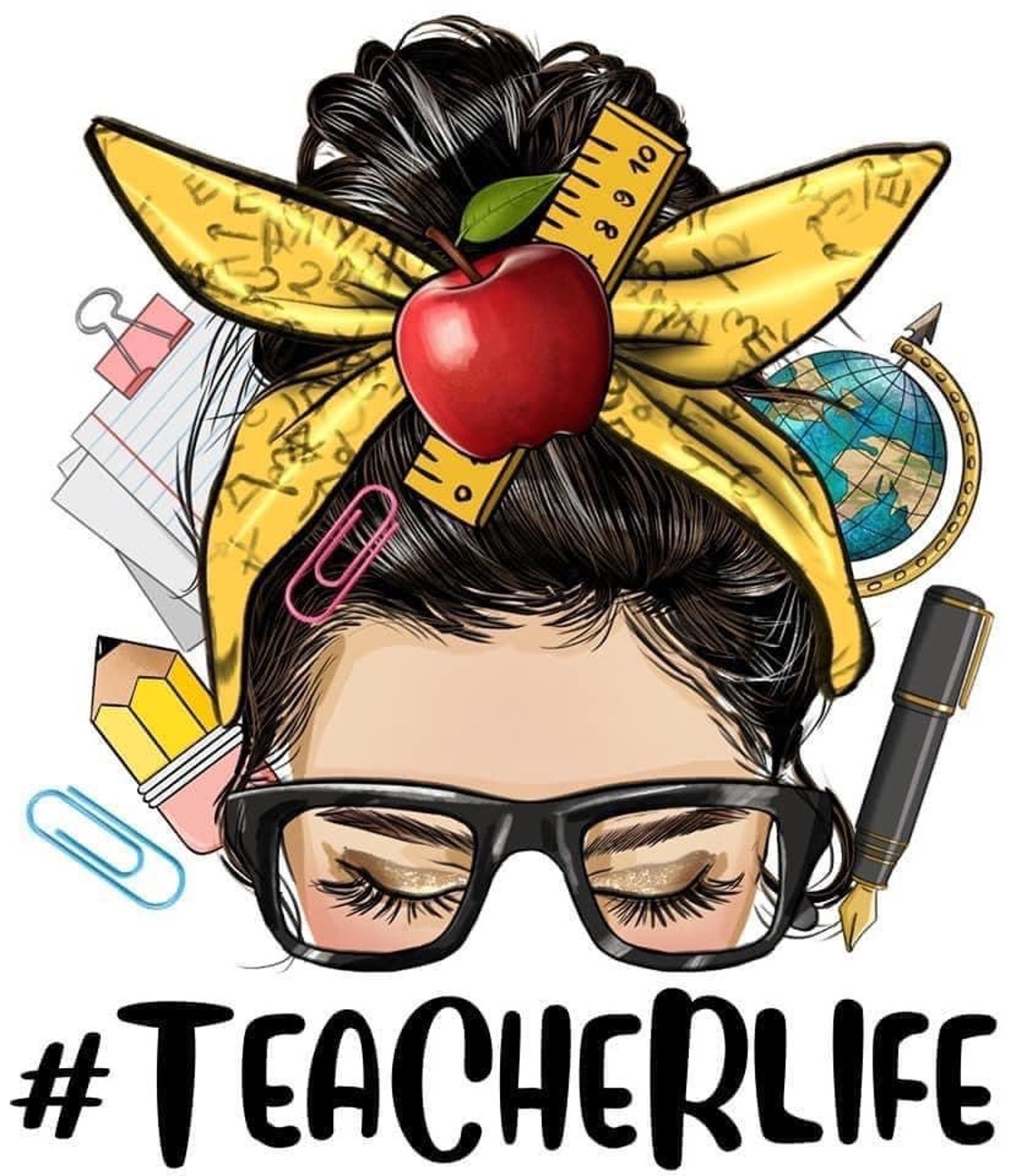 Teacher Life Graphic - Etsy