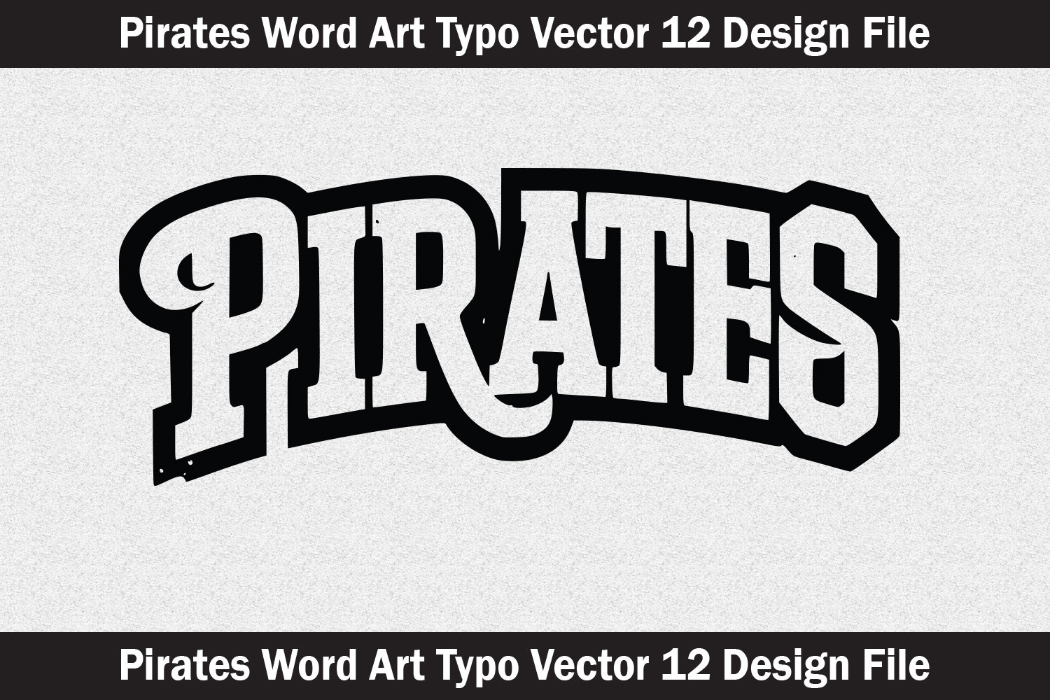 Pirates Word Art Typography Vector Design (digital Download) - Etsy