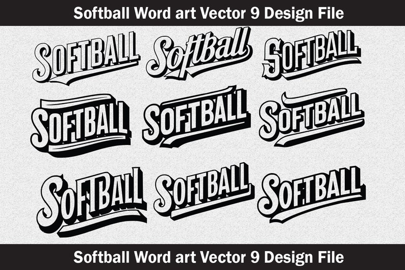 Softball Svg,softball Ball Svg,softball Cut File,softball Vector ...