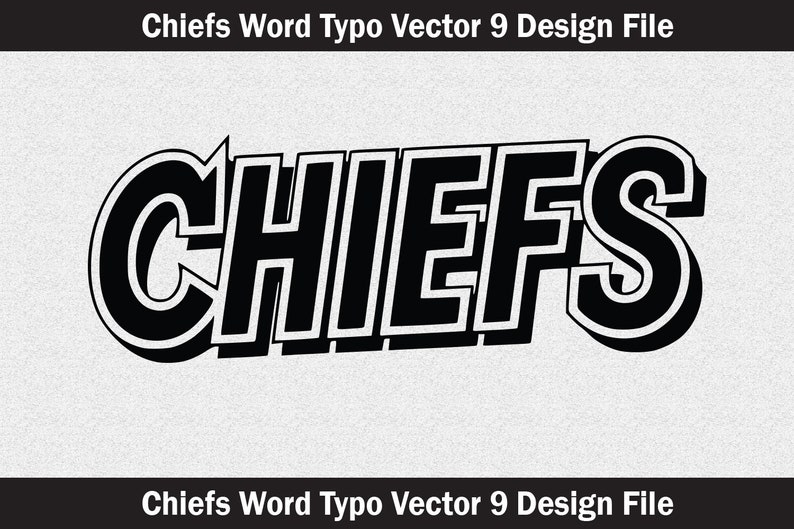 Chiefs Svg,chiefs Mascot Svg,chiefs Cut File,chiefs Vector,chiefs Word ...