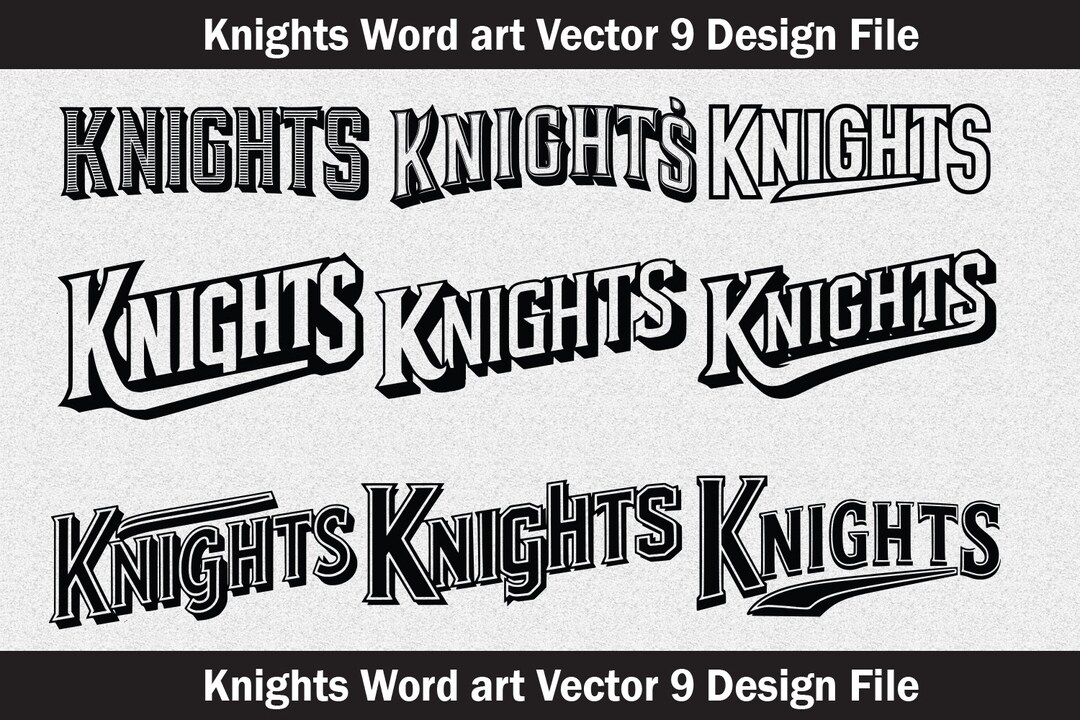Knights Svg,knights Mascot Svg,knights Cut File,knights Vector,knights ...