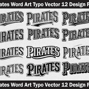 Pirates Svg,pirates Mascot Svg,pirates Cut File,pirates Vector,pirates ...