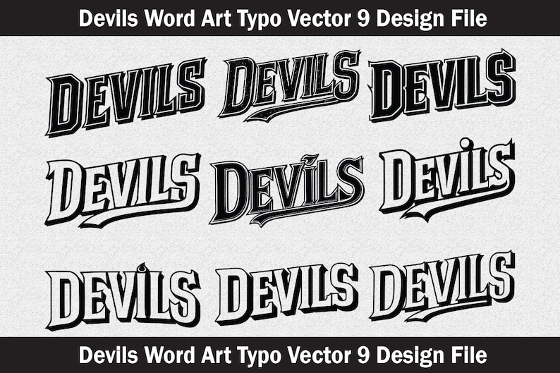 Devils Svg,devils Mascot Svg,devils Cut File,devils Vector,devils Word ...