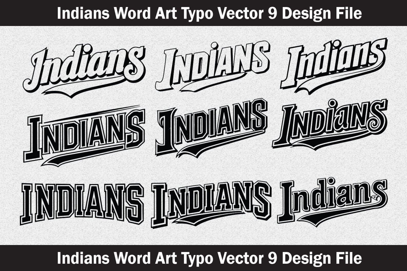 Indians Svg,indians Mascot Svg,indians Cut File,indians Vector,indians ...