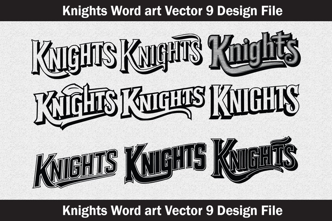 Knights Svg,knights Mascot Svg,knights Cut File,knights Vector,knights ...