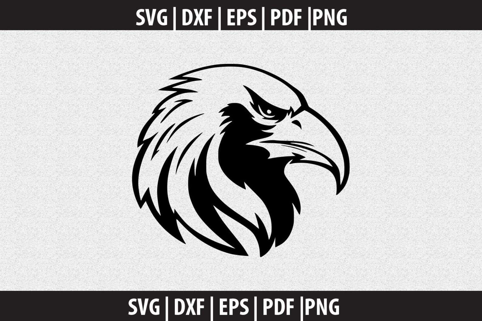 Ravens Bird Head Cut File Logo SVG PNG Clipart Vector Design Silhouette ...