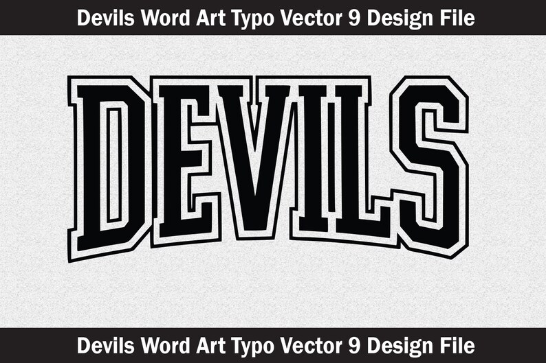 Devils Svg,devils Mascot Svg,devils Cut File,devils Vector,devils Word ...