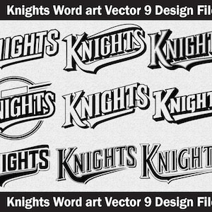 Knights Svg,knights Mascot Svg,knights Cut File,knights Vector,knights ...