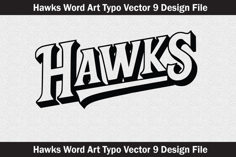 Hawks Svg,hawks Mascot Svg,hawks Cut File,hawks Vector,hawks Word Art ...