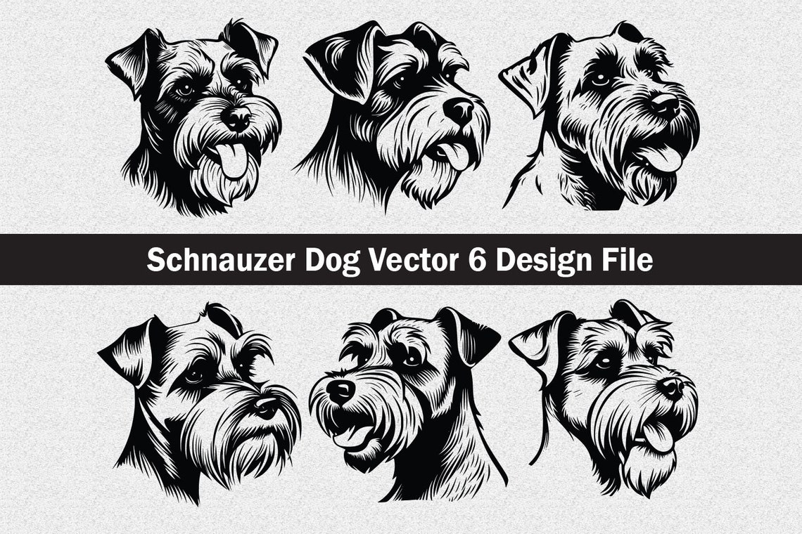 Schnauzer Dog Silhouette Svg Schnauzer Dog Svg,dog Silhouette ,dog Svg ...