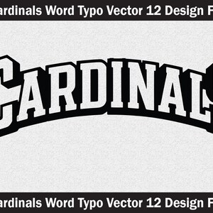 Cardinals Svg,cardinals Mascot Svg,cardinals Cut File,cardinals Vector ...