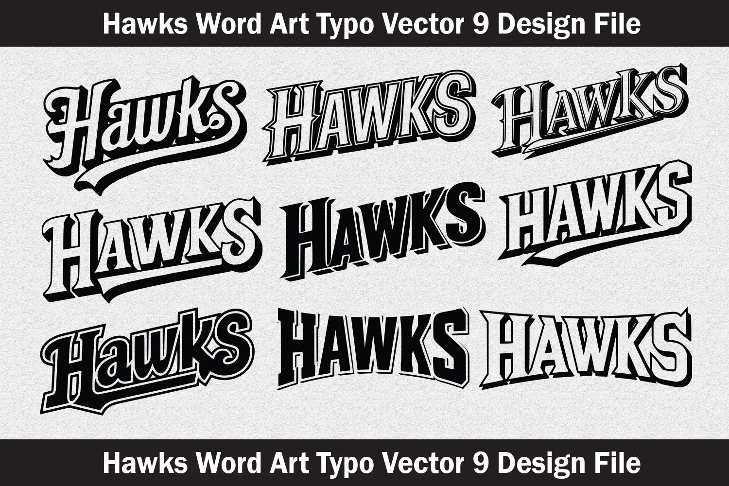 Hawks Svg,hawks Mascot Svg,hawks Cut File,hawks Vector,hawks Word Art ...