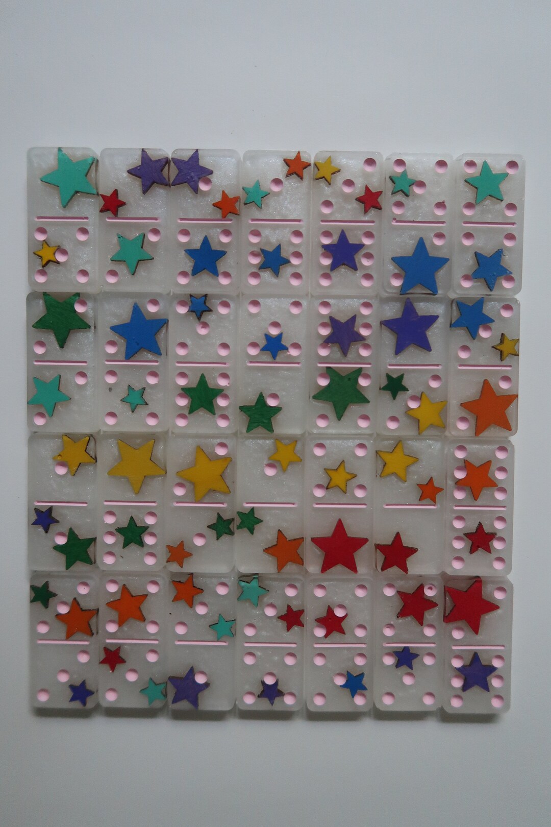 Stars Over the Rainbow Domino Set - Etsy