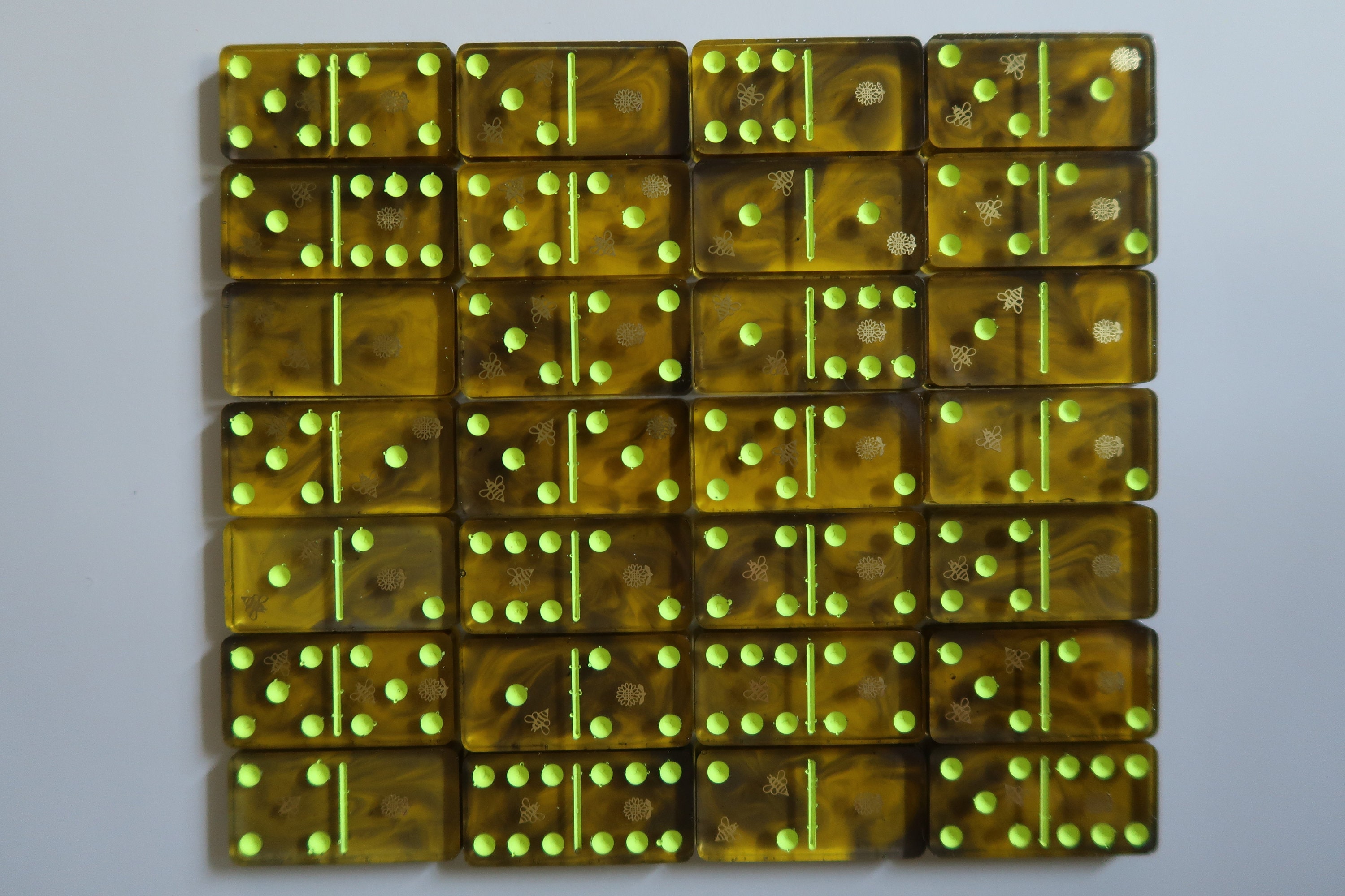 Honey Bee Domino Set - Etsy