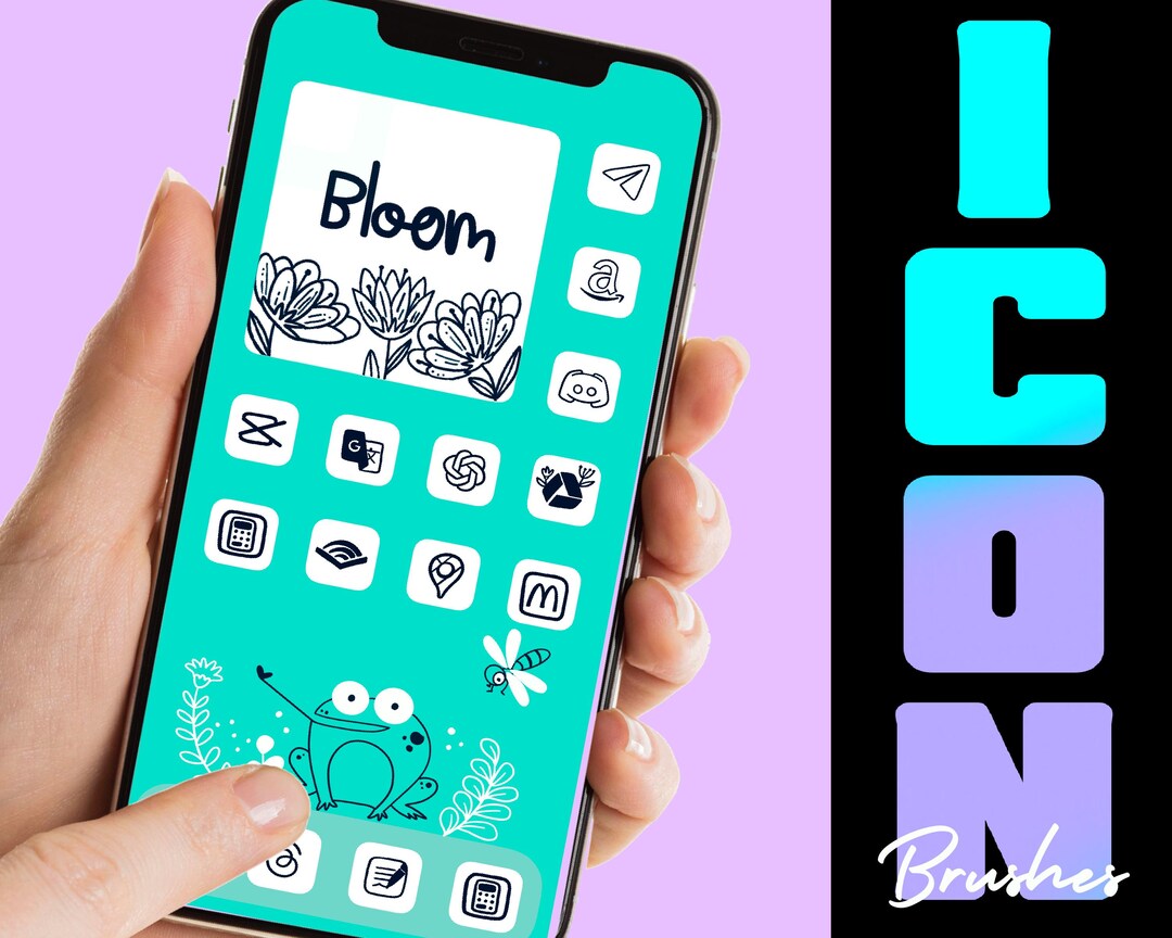 Procreate App Icon Brush Pack | Icon Brushes for Procreate | Home ...