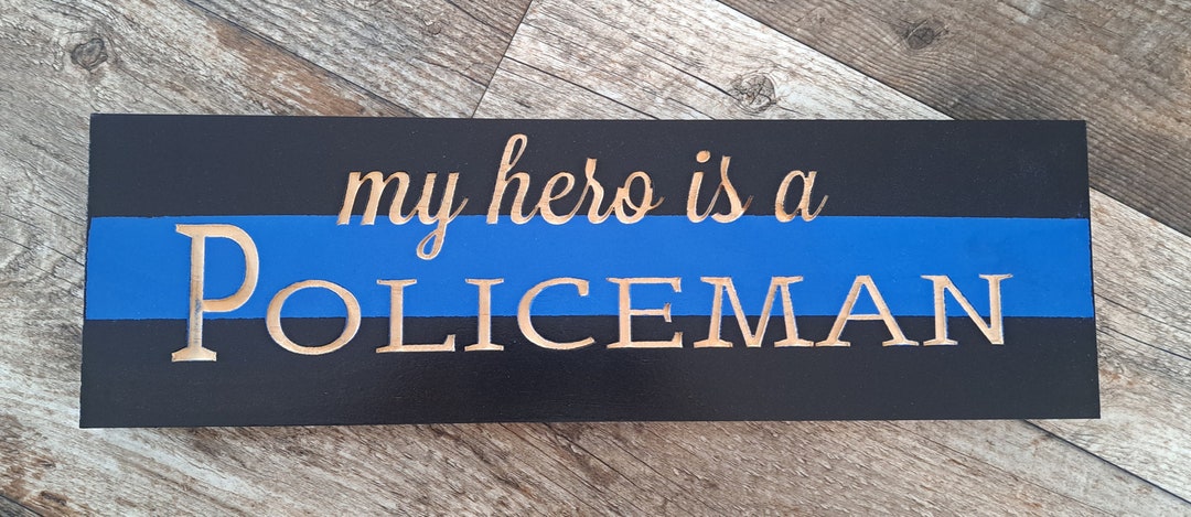 My Hero is a Policeman - Etsy