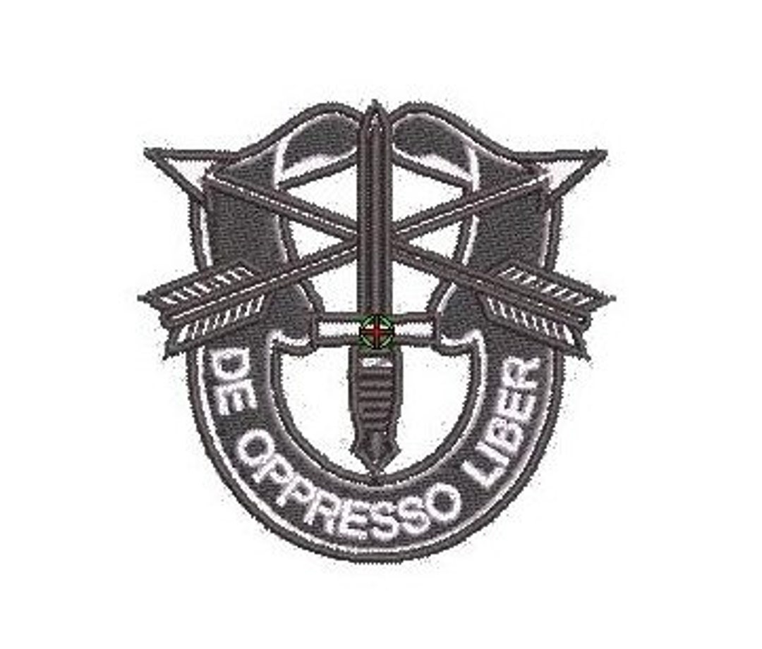 Special Forces Regimental Crest Embroidery File - 2.25" Height (SF ...