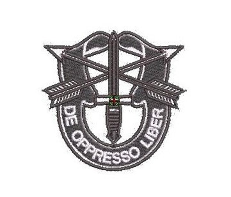 U.S. Army Special Forces Regimental Crest Embroidery File - 2.25 ...