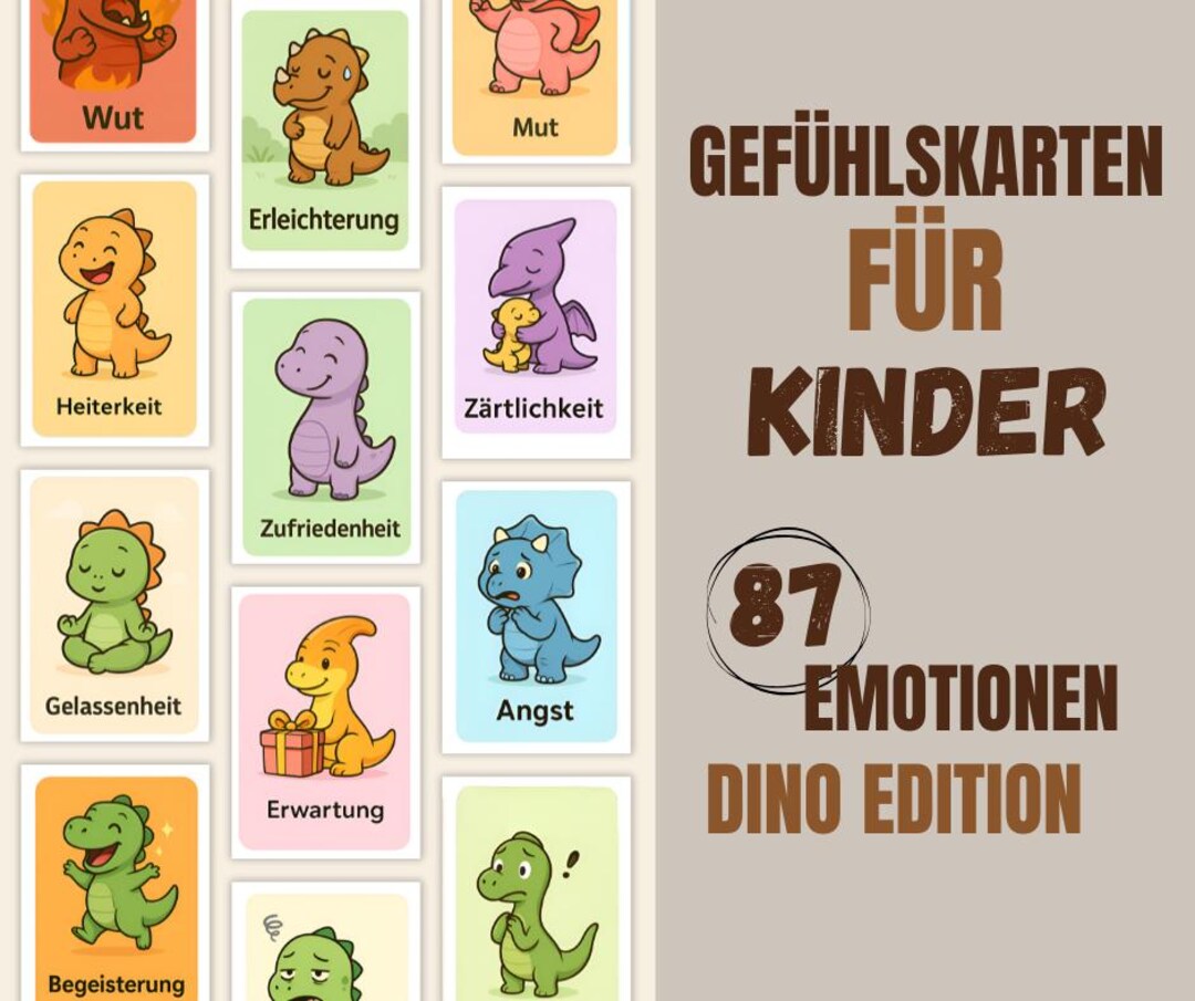 Emotion Cards, Learning Emotions, Dino Emotion Cards for Daycare ...