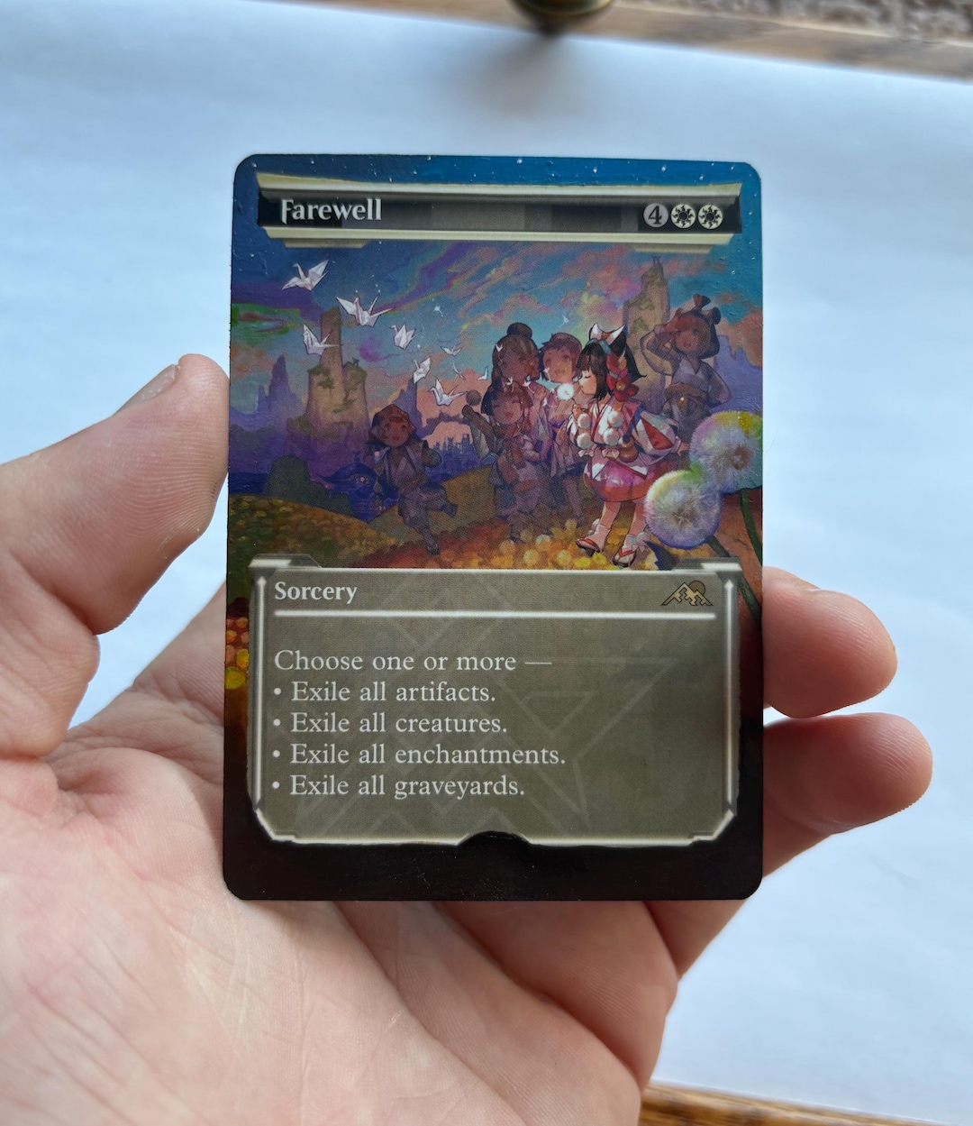 Farewell (NEO) - Hand Painted Magic: the Gathering Alter - Etsy