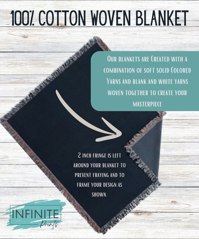 Autumn Train on Tracks Woven Blanket, Scenic Fall Railway 100% Cotton ...